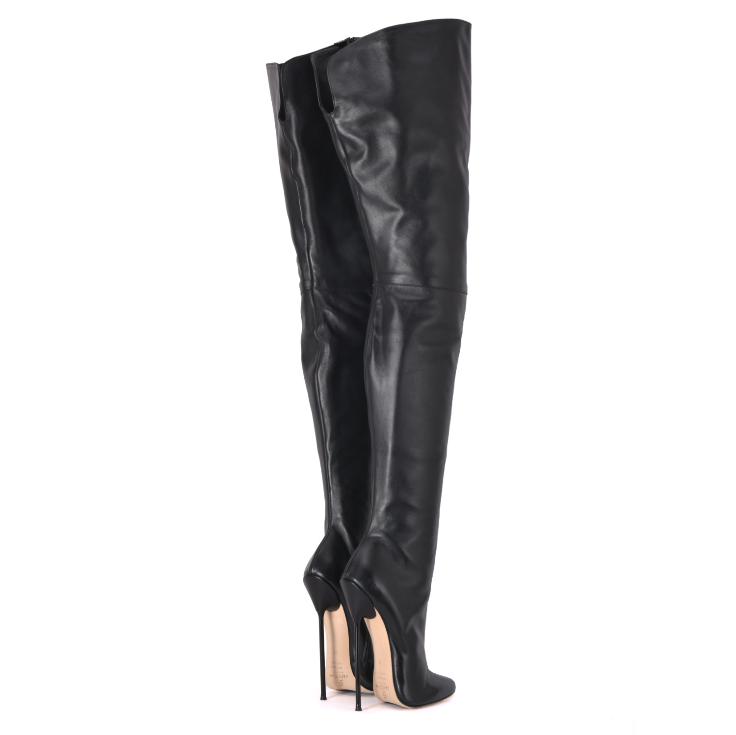 Sanctum VICTORIA CROTCH BOOTS BLACK NAPPA - Italian High Heels by ...