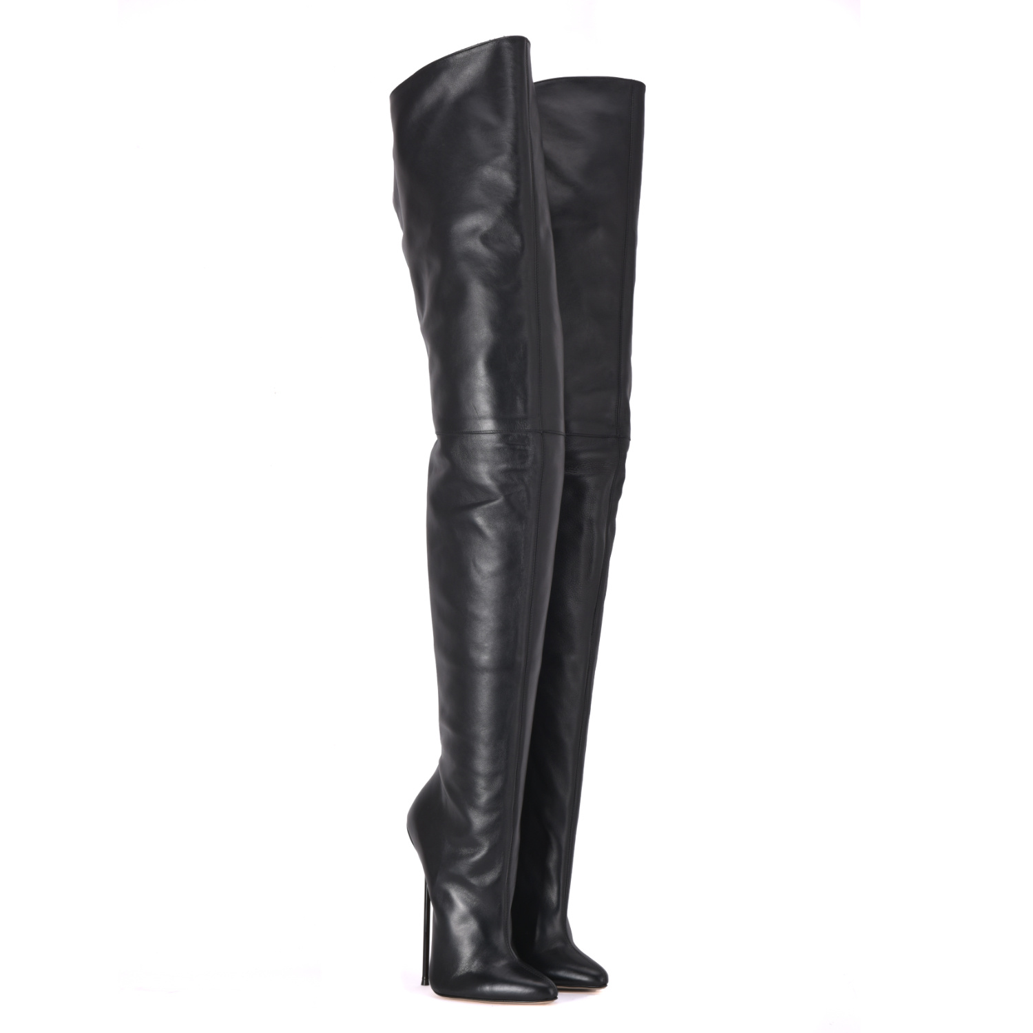 Sanctum VICTORIA CROTCH BOOTS BLACK NAPPA - Italian High Heels by ...
