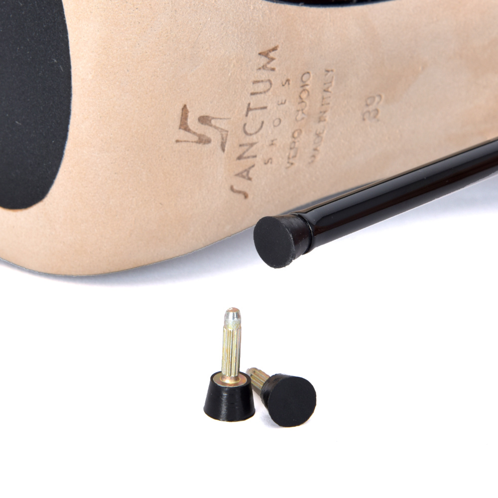 Sanctum Shoes ROUND BLACK PLASTIC HEELTIPS - Italian High Heels by ...