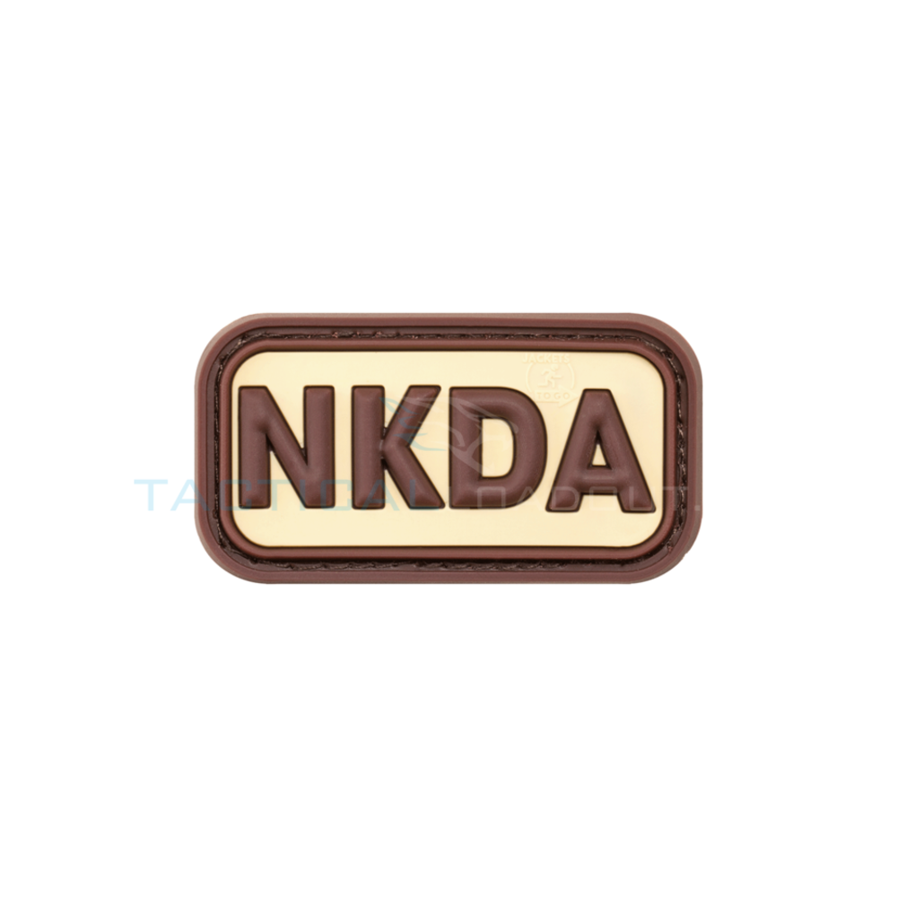 JTG NKDA PVC Patch Black Medic - GearPoint