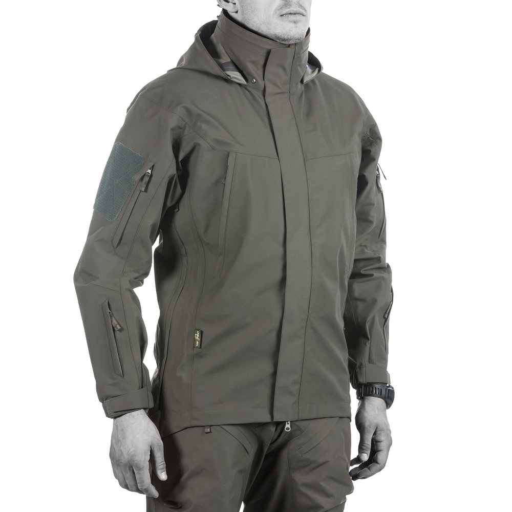 UF Pro Monsoon XT Gen.2 Tactical Rain Jacket Brown Grey - Gear Point