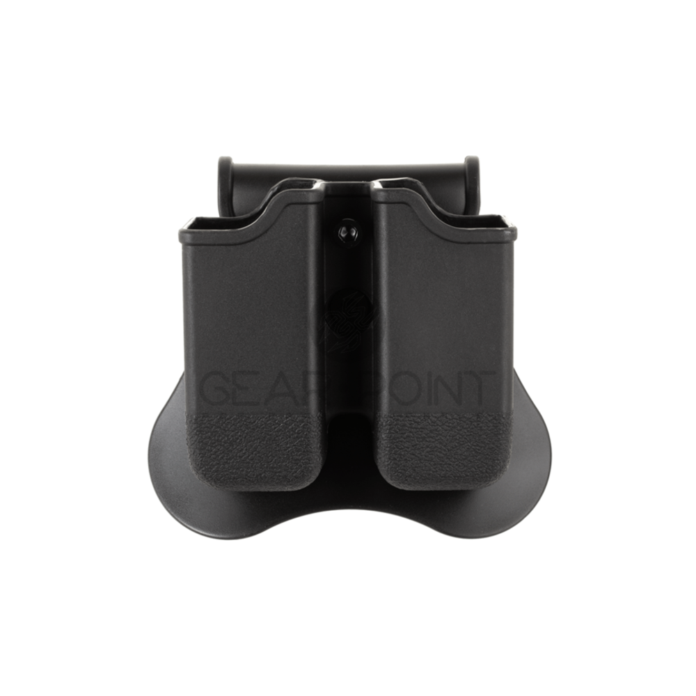 Cytac Amomax Double Polymer Glock Mag Pouch Black - GearPoint