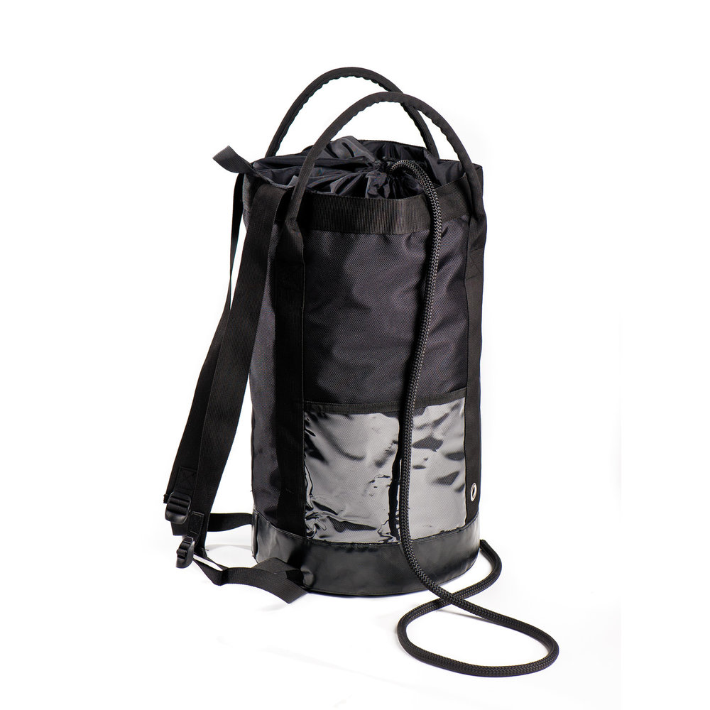 TAGS Tactical Rope Bag Large Black - GearPoint