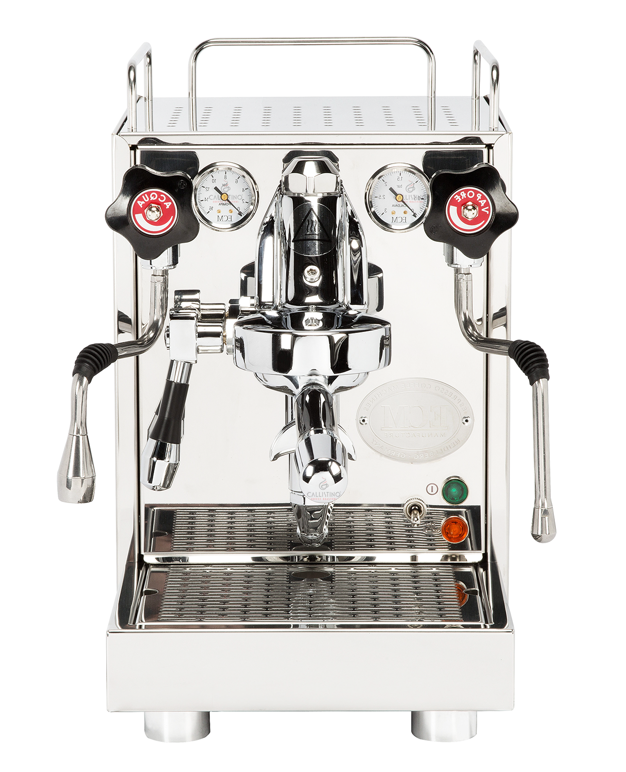 ECM Mechanika VI Slim - halfautomaat - espressomachine - koffiemachine ...