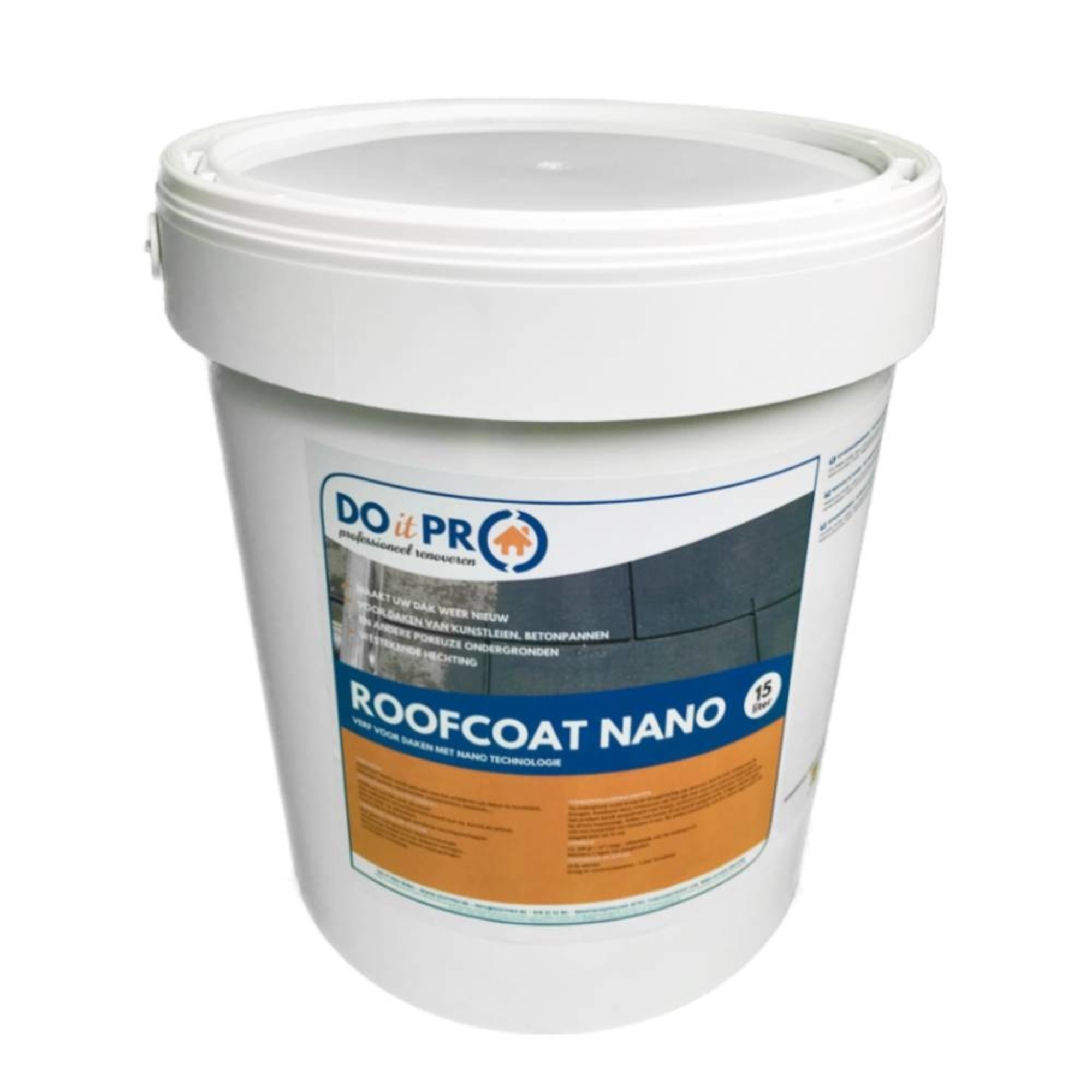 Dakcoating met ROOFCOAT NANO | dakverf voor uw dakrenovatie - doitpro.com
