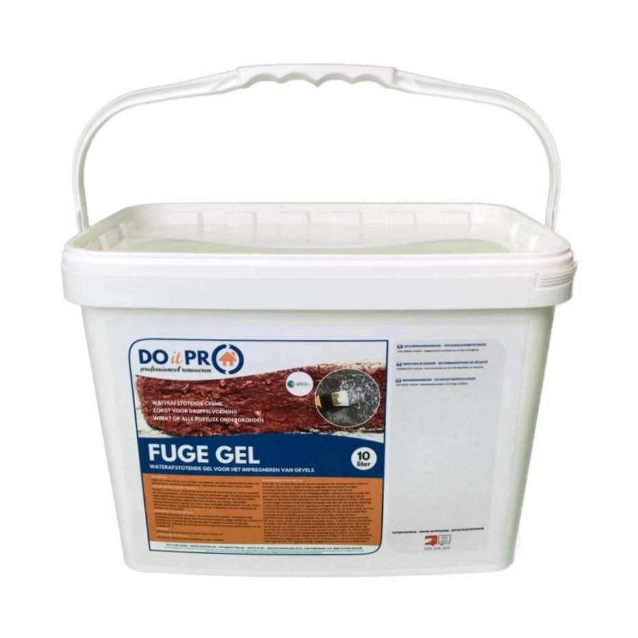 Impregneer uw gevel | FUGE GEL | Hydrofuge - doitpro.com