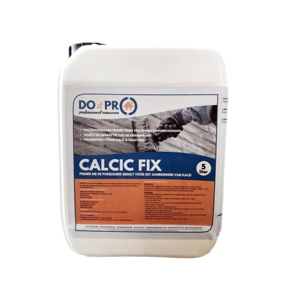 Kaleien voorbereid met CALCIC FIX | Gevelrenovatie | doitpro.be ...