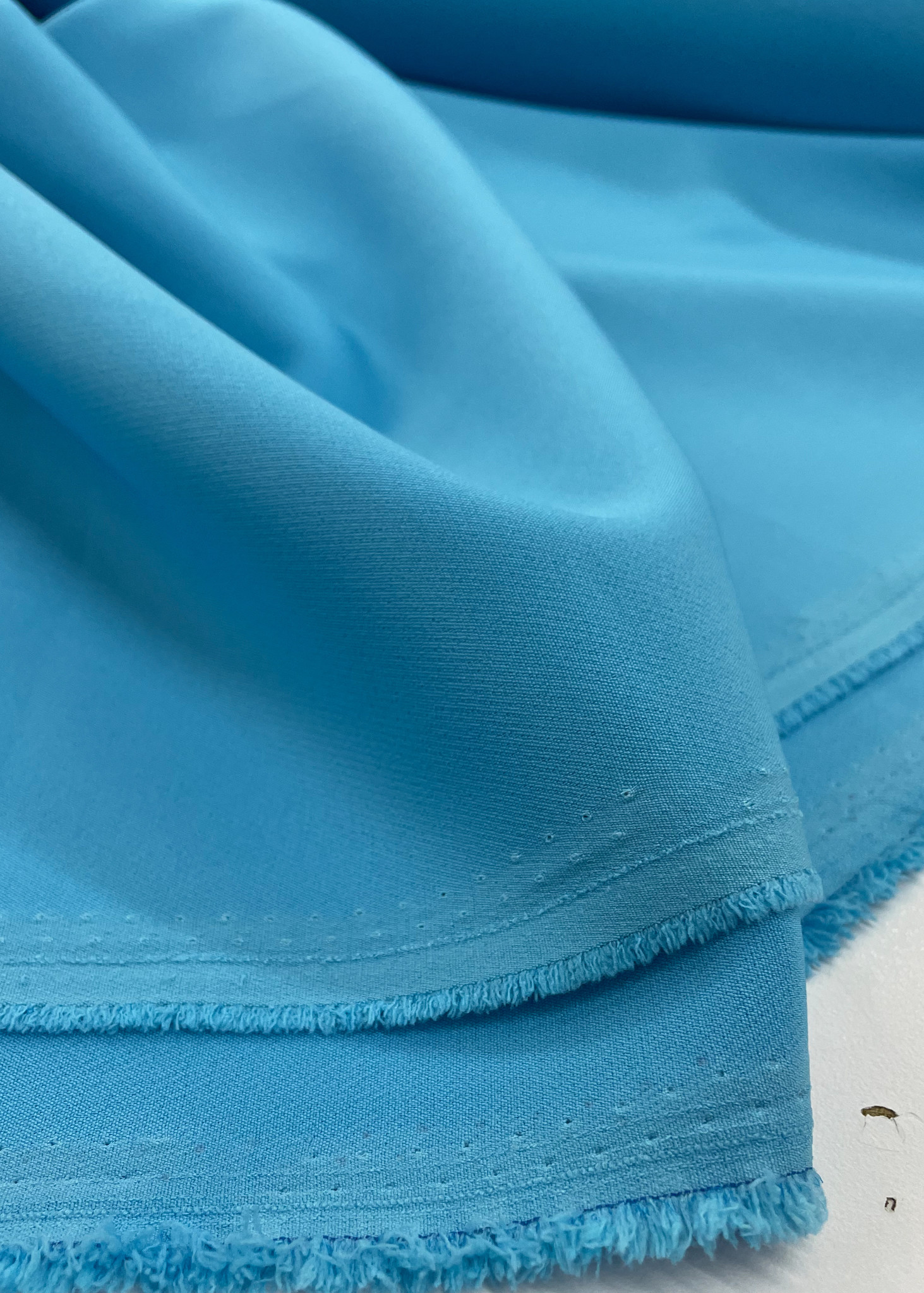 aqua blauw - 4-way stretch - Madeline de stoffenmadam