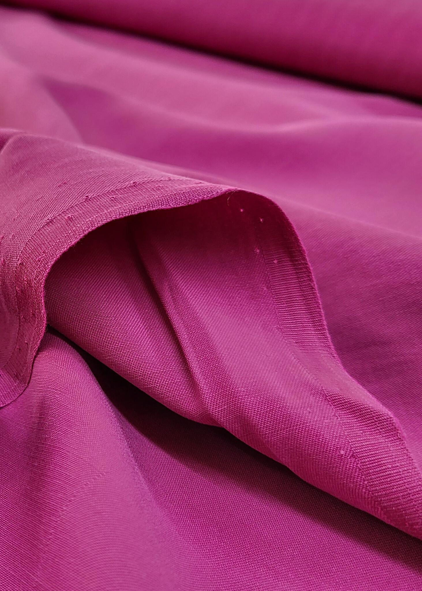 fuchsia - lyocell katoen blend - mooie twill binding - Madeline de ...