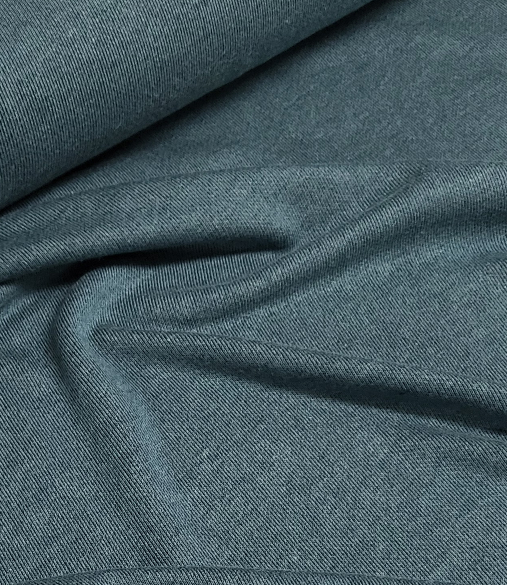 petrol green - beautiful double (interlock) knit - Madeline De Stoffenmadam