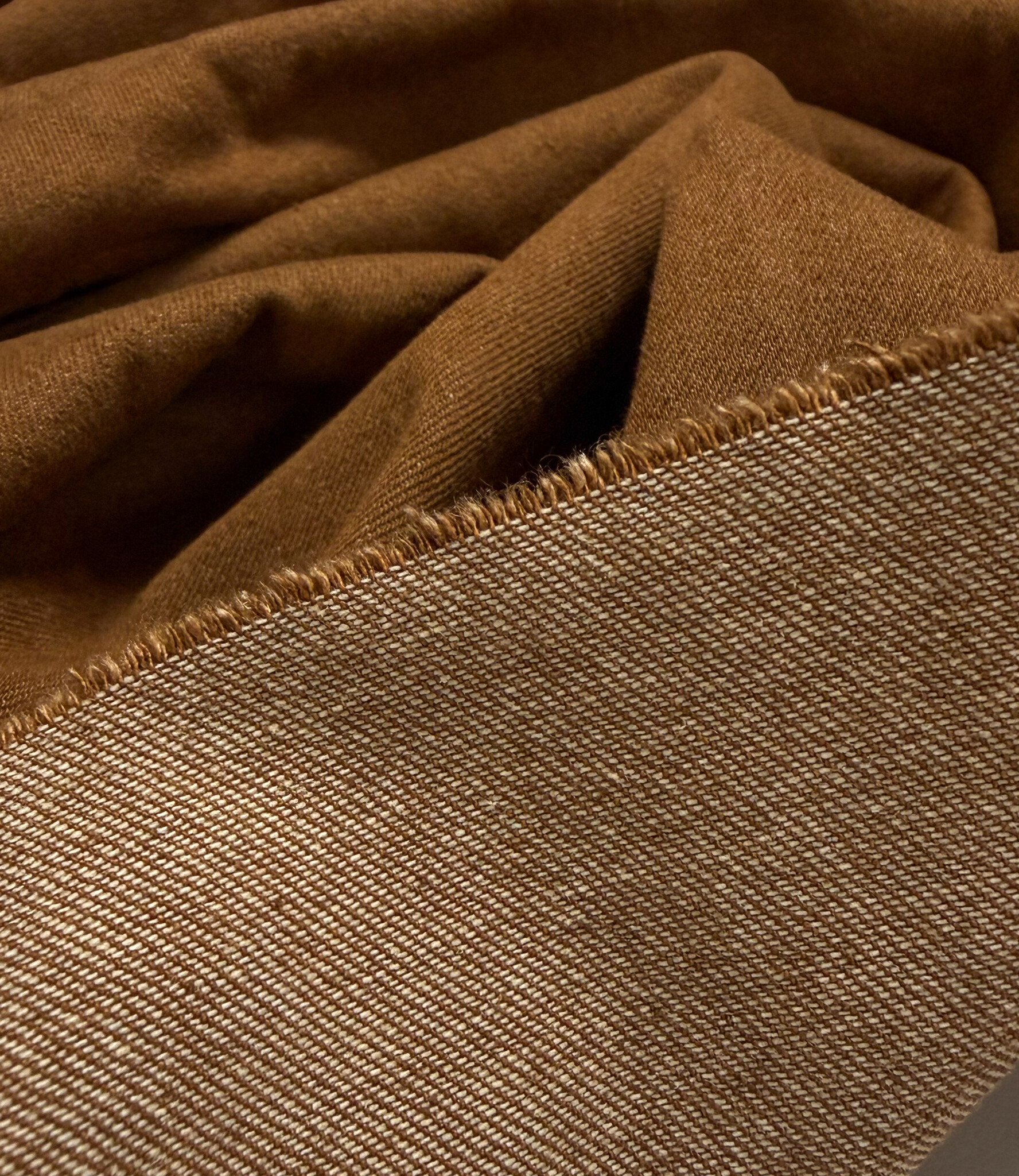 Heavy Weight denim bruin (Mocha Bisque) - 11oz - 180cm breed - Madeline ...