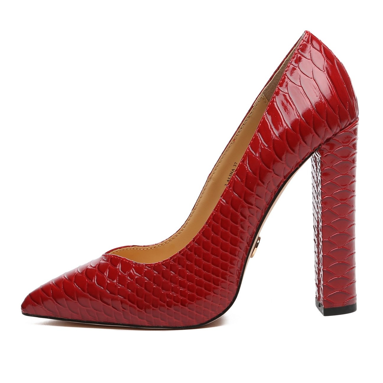 Giaro ALINA RED SNAKE PUMPS - Shoebidoo Shoes | Giaro high heels