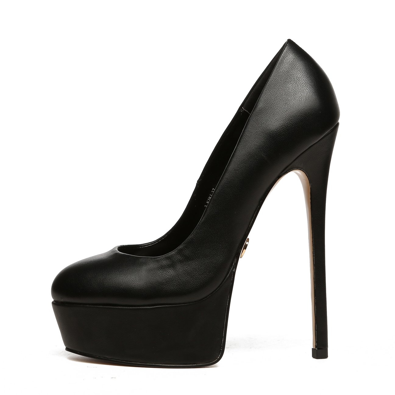Giaro KIKI BLACK MATTE PLATFORM PUMPS - Shoebidoo Shoes | Giaro high heels