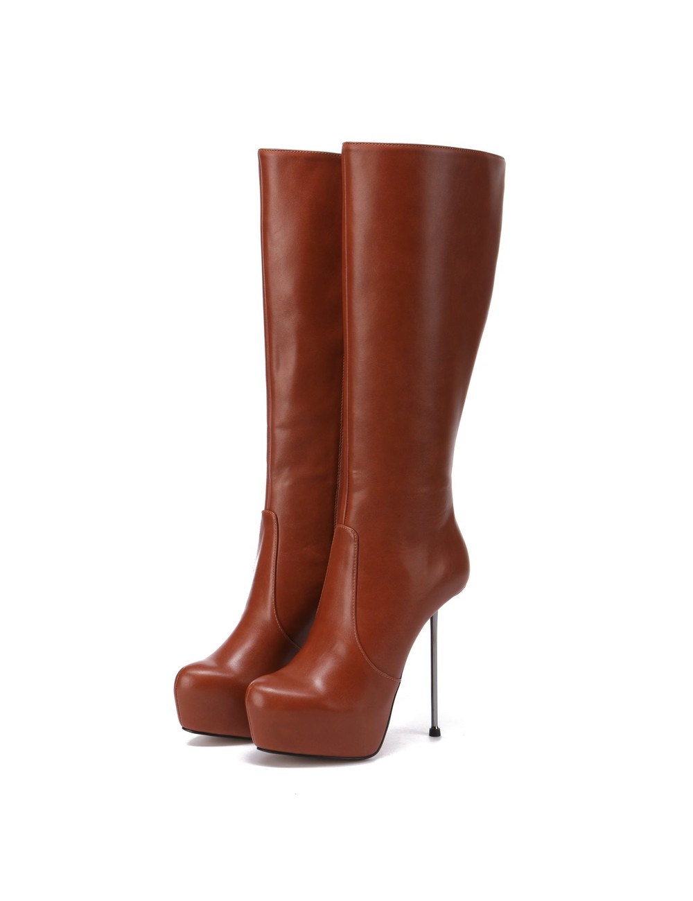 BEVERLY BROWN MATTE - Shoebidoo Shoes | Giaro high heels