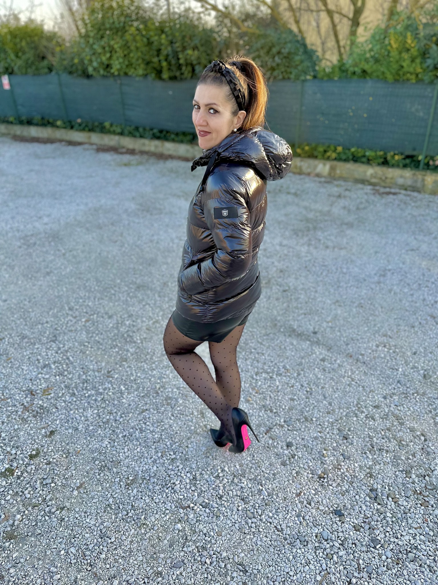 Simona in the Taya black matte - Shoebidoo Shoes | Giaro high heels