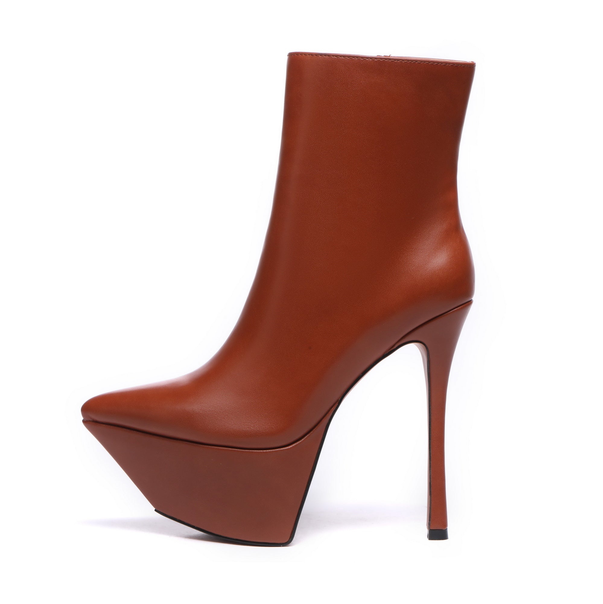 Giaro DELPHINA BROWN MATTE - Shoebidoo Shoes | Giaro high heels