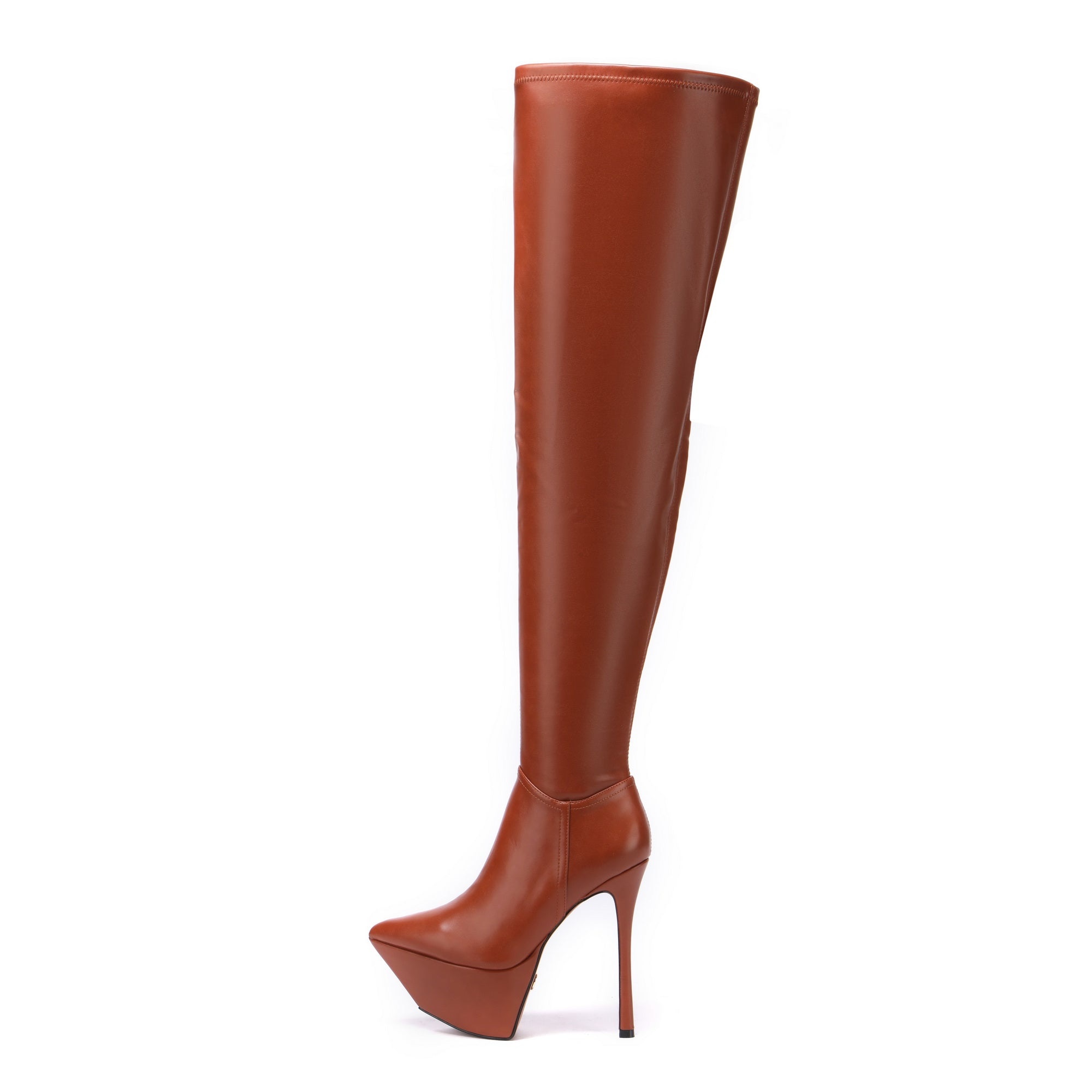 Giaro DESTINA BROWN MATTE - Shoebidoo Shoes | Giaro high heels