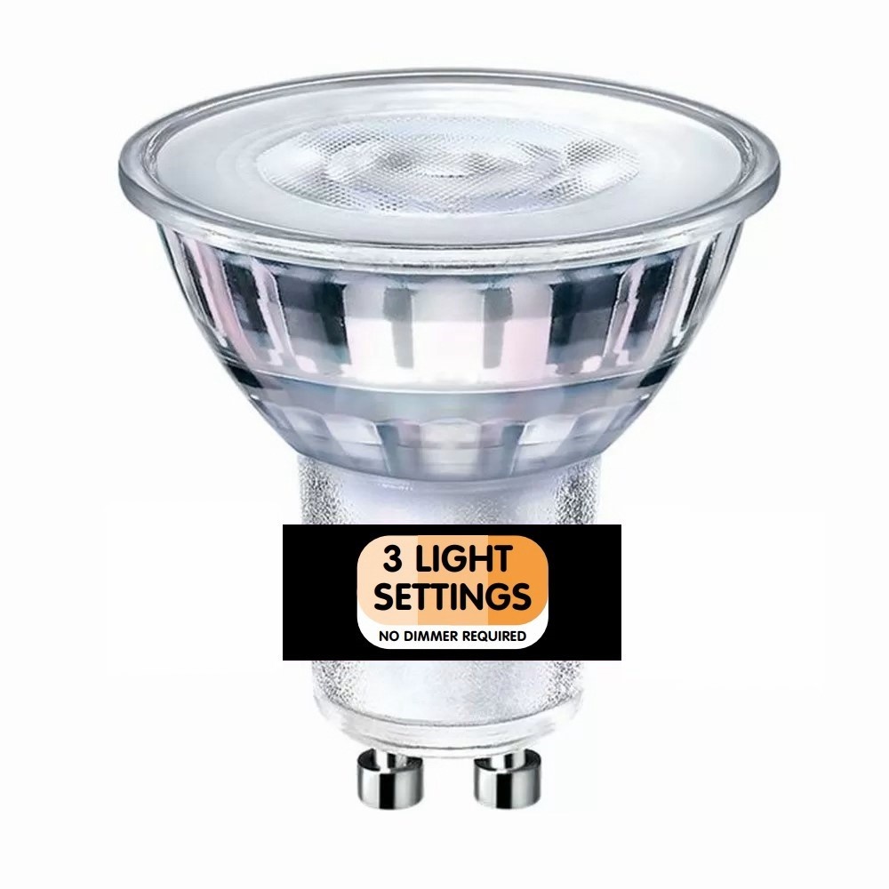Spot GU10 LED - 3 staps Sceneswitch - de Toverkamer