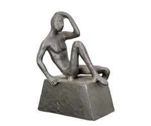 Metal-Sculpture 'Thinking' - de Toverkamer