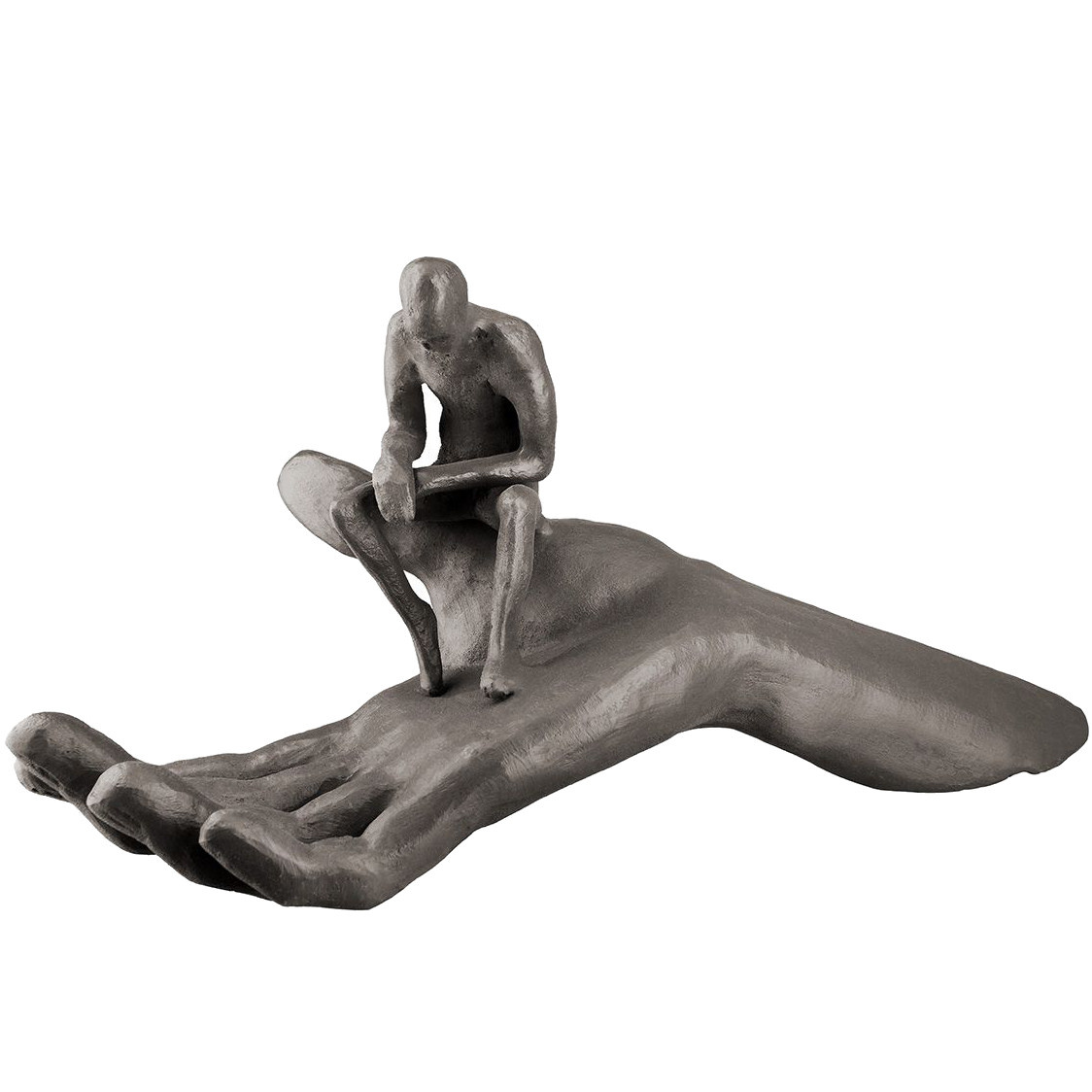 Metal-Sculpture 'Helping Hand' - de Toverkamer