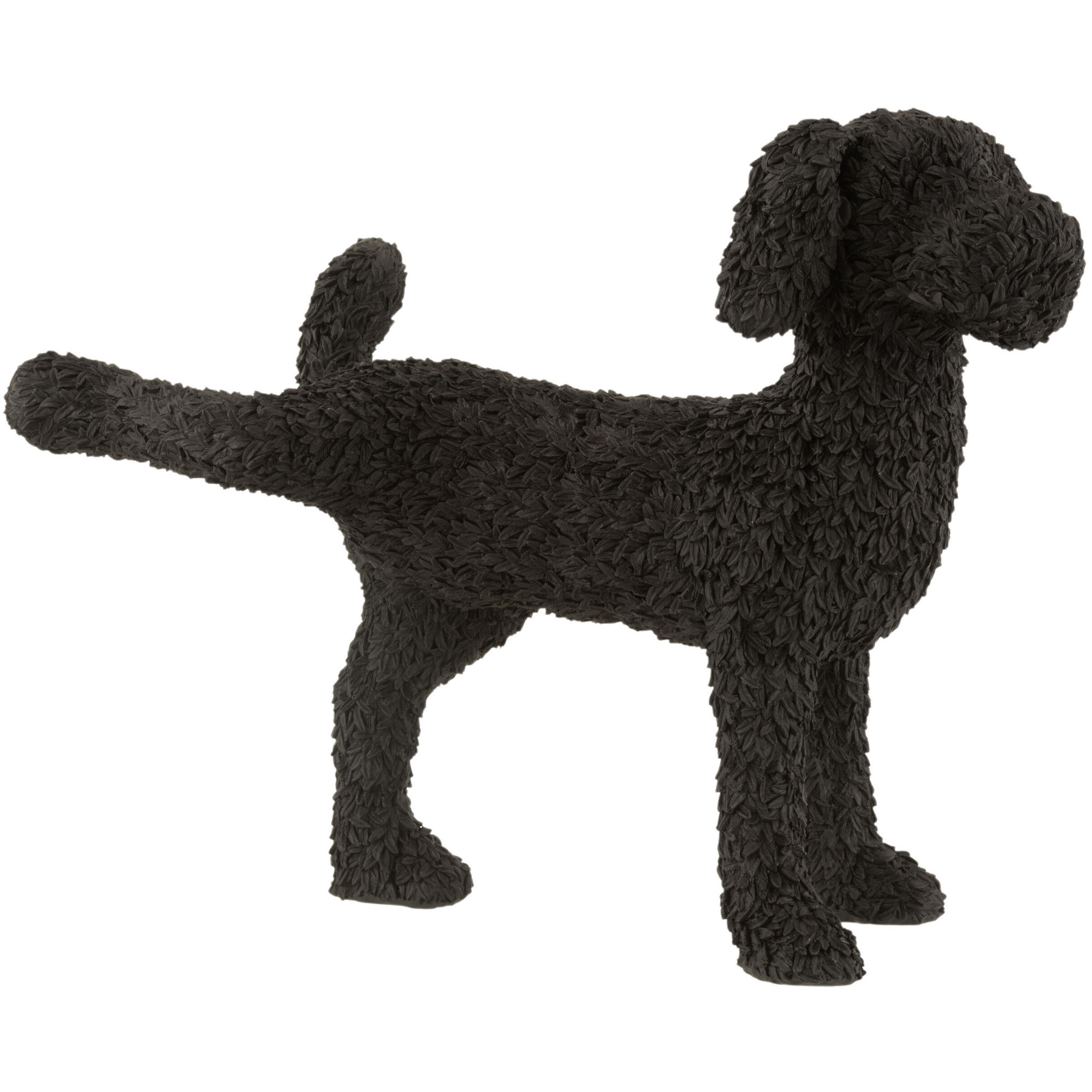 Plassende Hond Max 44cm, zwart - de Toverkamer