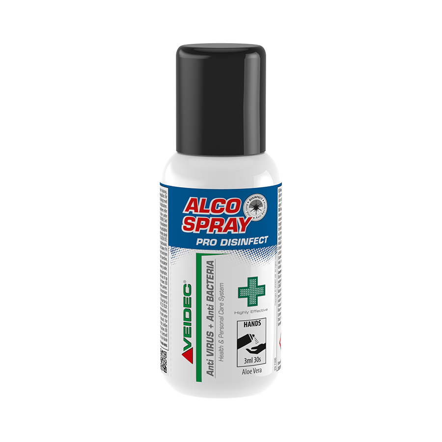 Veidec Alco Spray met aloë vera - NEUROWEBSHOP.EU