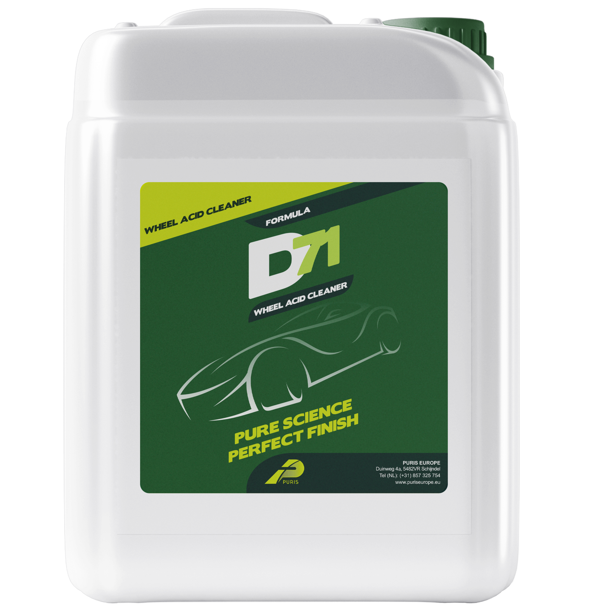 Puris - D71 Acid Wheel Cleaner 20L - Carchemicals