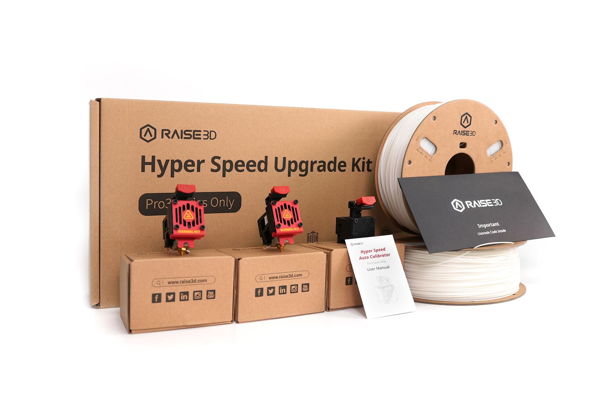 NIEUW!! Raise3D Hyper Speed Upgrade Kit - FilRight
