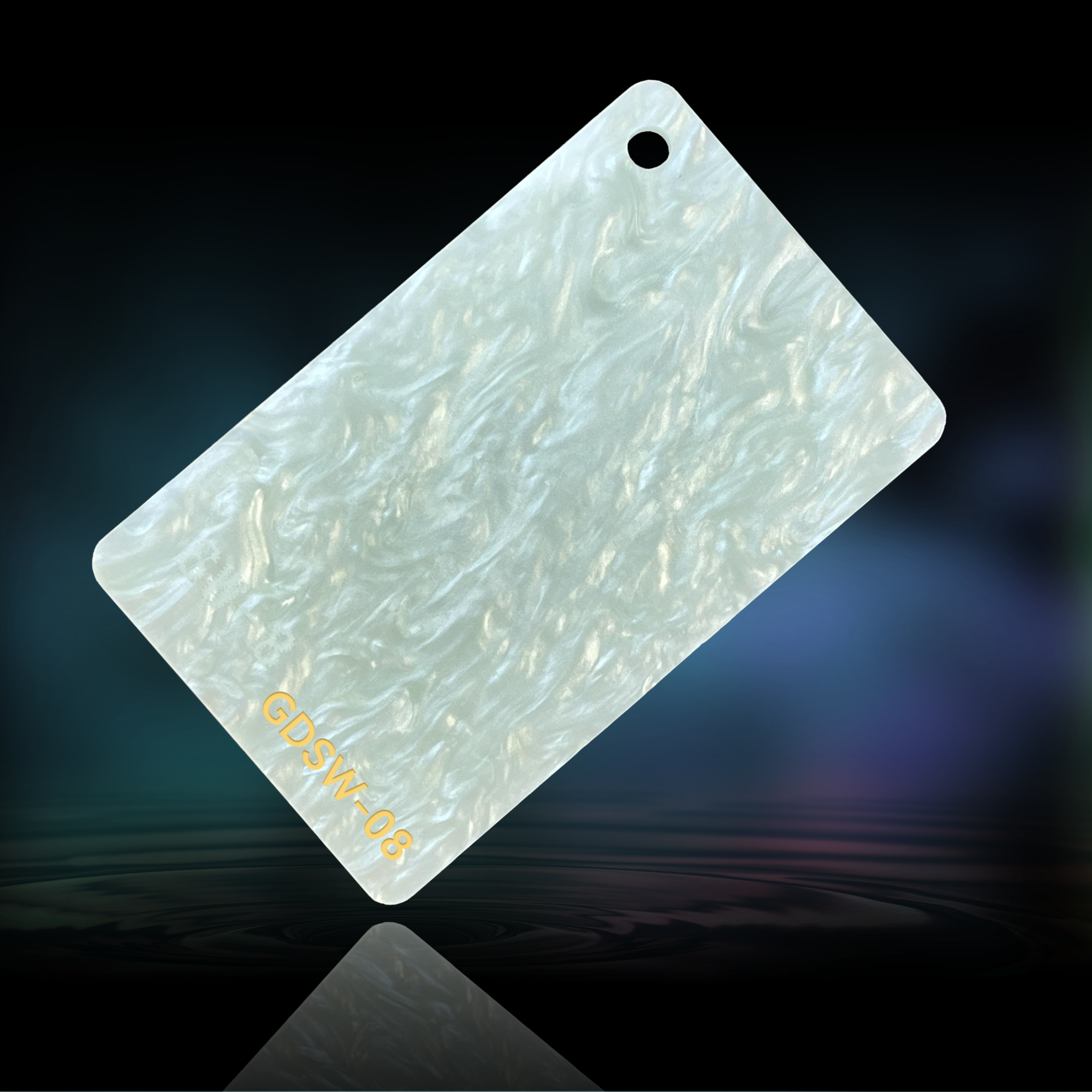 Acrylic - Shiny Marble Mint 300 x 300 - FilRight