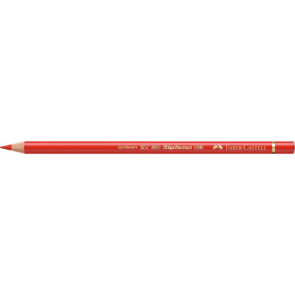 Faber Castell Colour Pencils Polychromos 117 Light Cadmium Red (FC ...
