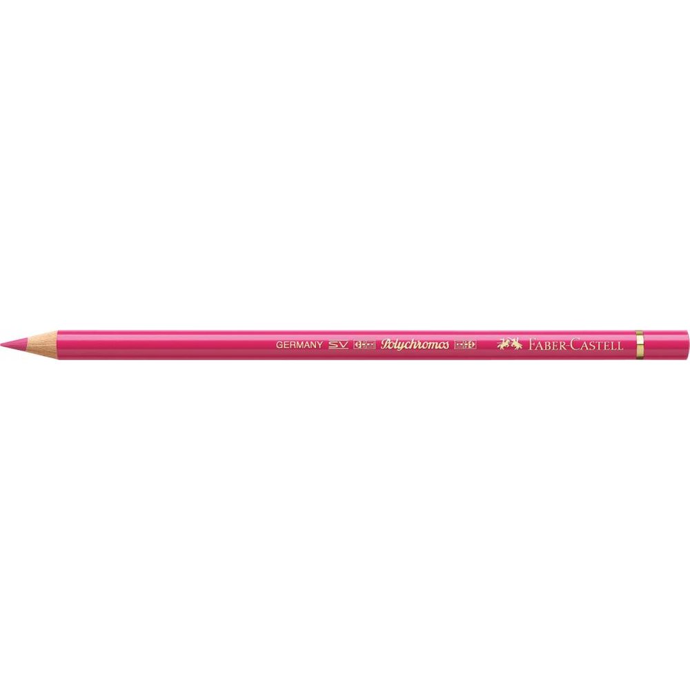 Faber Castell Colour Pencils Polychromos 124 Rose Carmine (FC-110124 ...