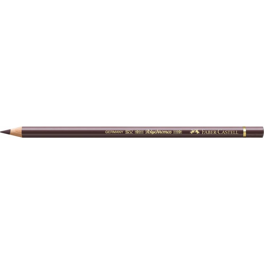 Faber Castell Colour Pencils Polychromos 177 Brown (FC-110177 ...