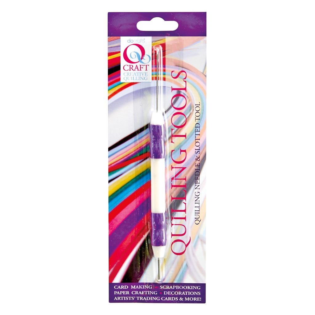 Quilling Needle & Slotted Tool Soft Grip (QCR 871001) - Craftlines B.V.