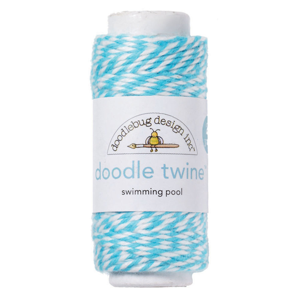 Swimming Pool Doodle Twine (2991) - Craftlines B.V.
