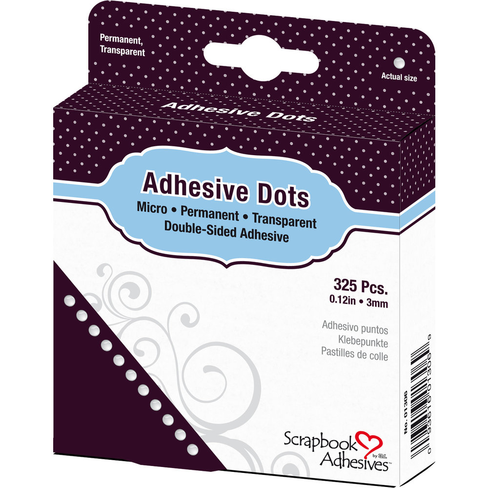 Adhesive Dots Micro (325pcs) (01306) - Craftlines B.V.