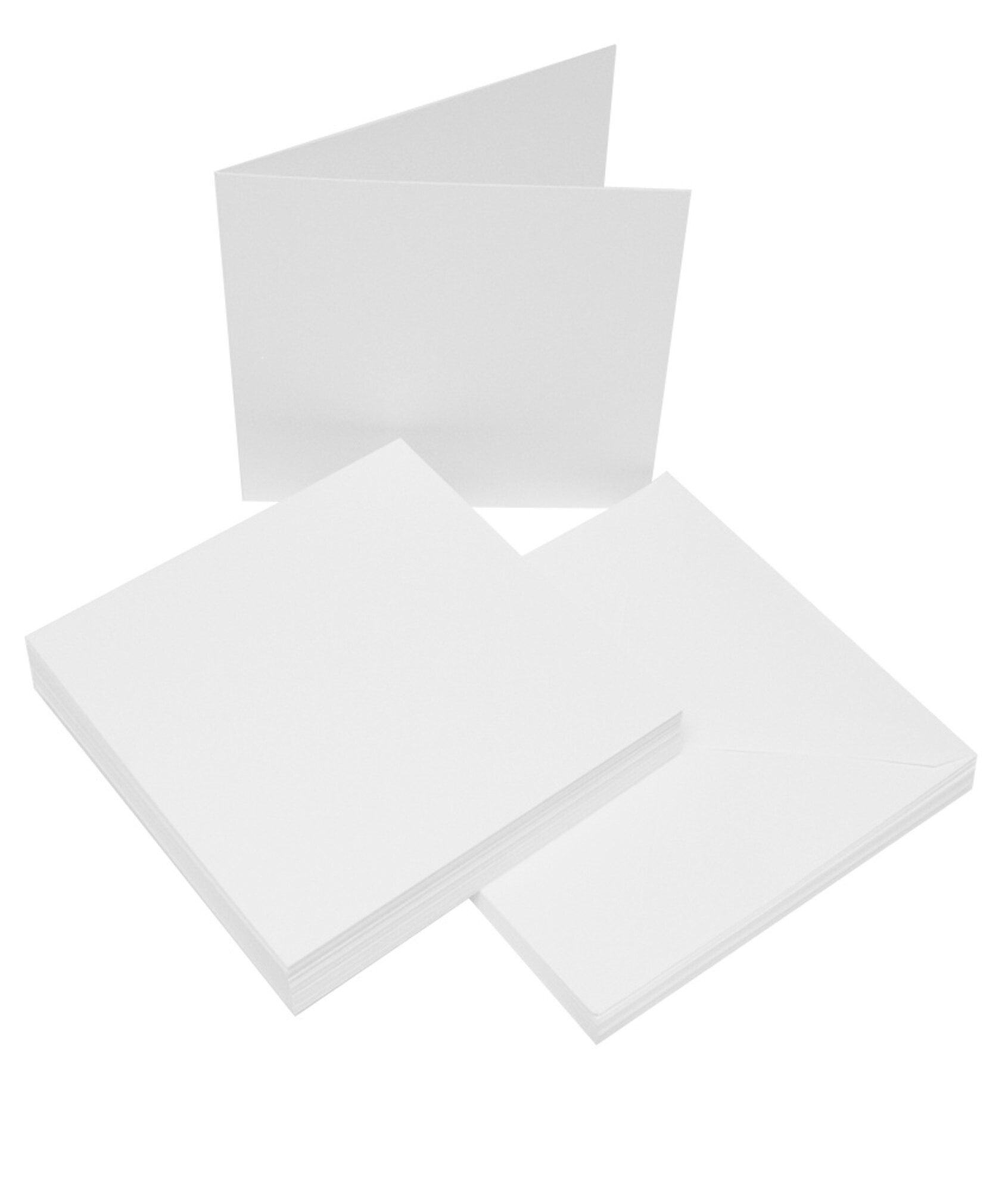 Cards & Envelopes 8x8 Inch White (CUK863) - Craftlines B.V.