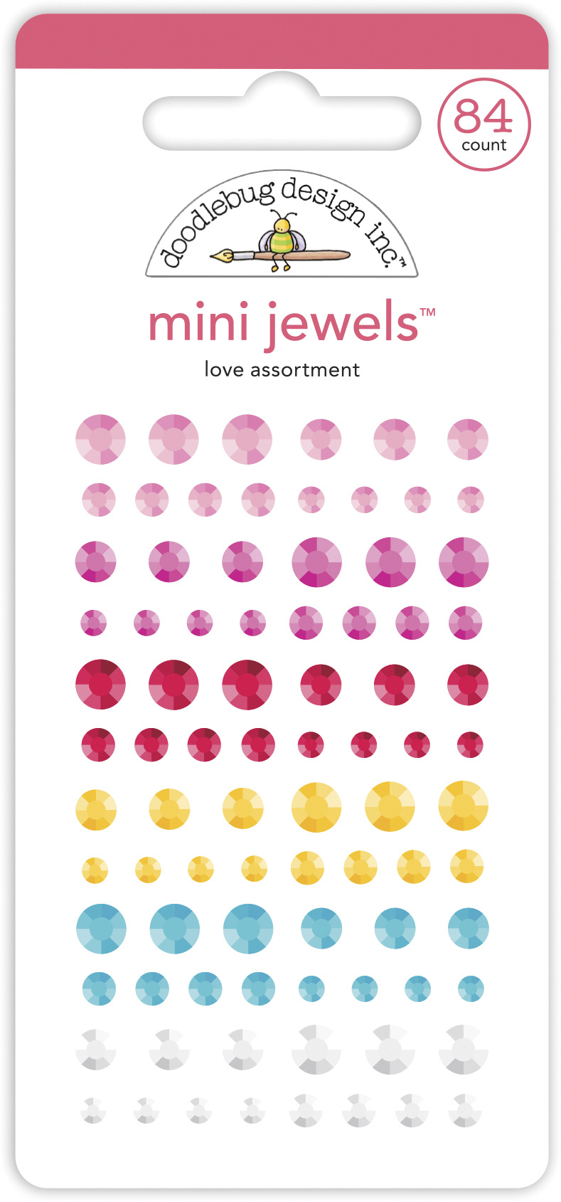 Love Assortment Mini Jewels (7094) - Craftlines B.V.