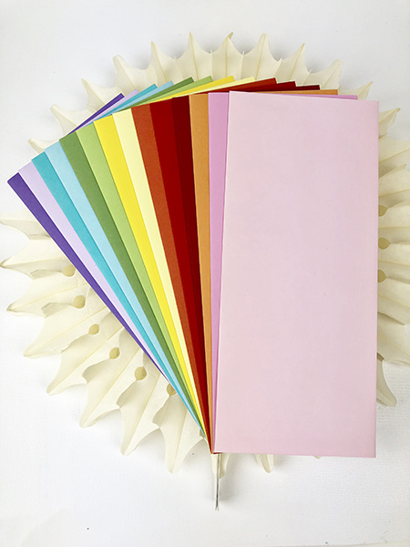Slim Line Envelopes 4.125 x 9.5 Inch Rainbow (EN-100) - Craftlines B.V.