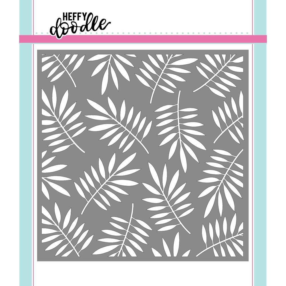 UnbeLEAFable Stencil (HFD0057) - Craftlines B.V.