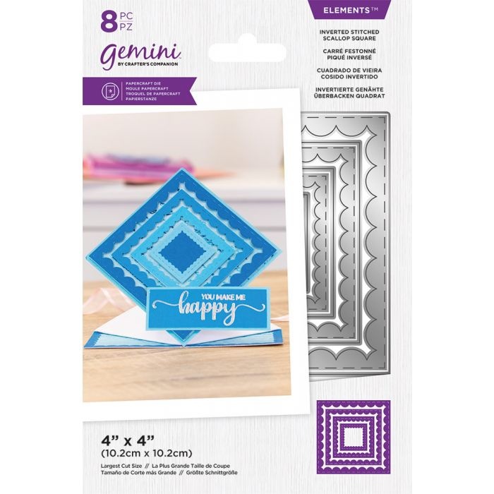 Inverted Stitched Scallop Square Elements Dies (GEM-MD-ELE-ISSS ...