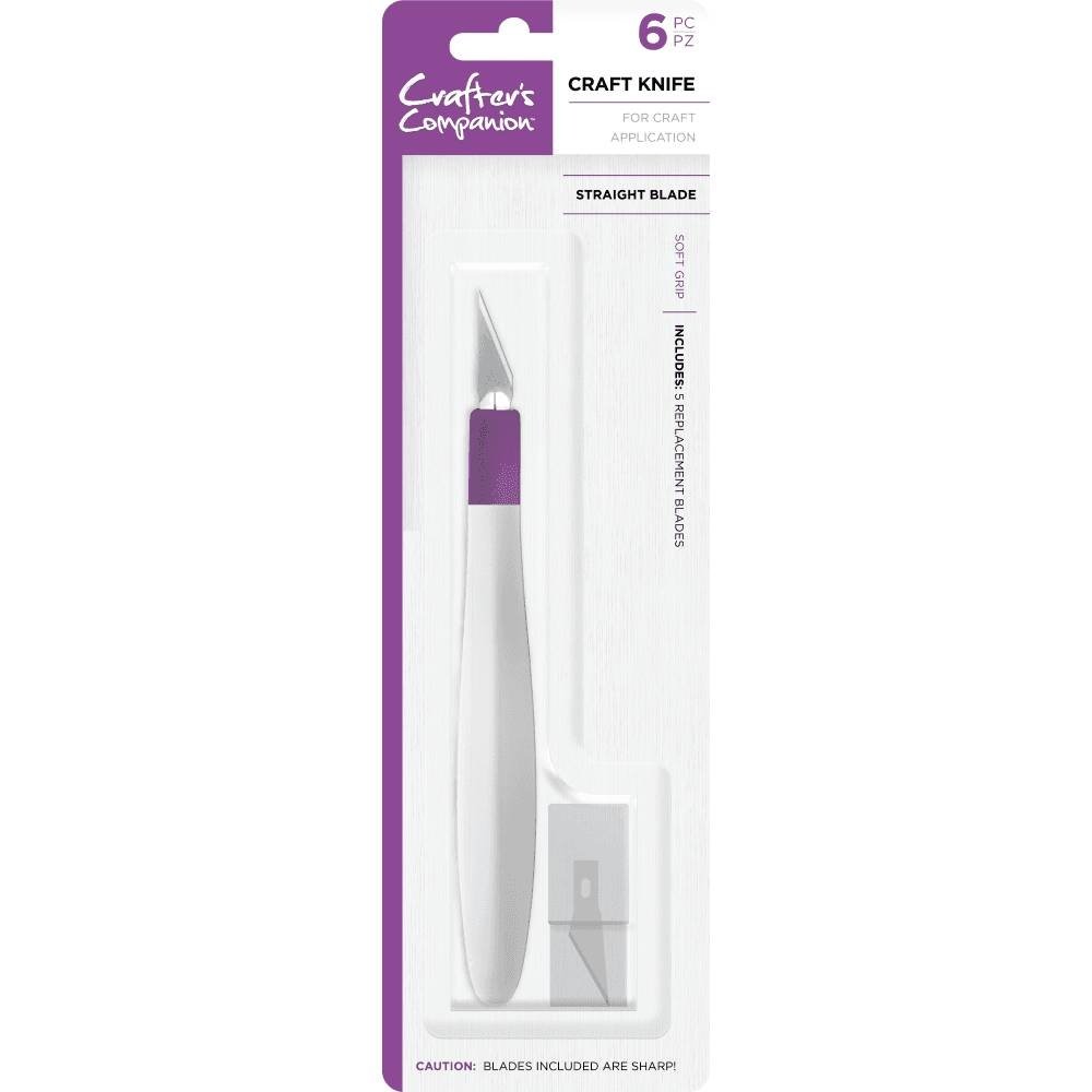 Softgrip Craft Knife Straight (CC-TOOL-KNIFE-ST) - Craftlines B.V.