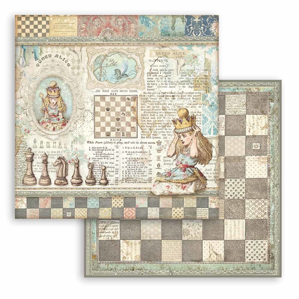 Alice Queen Alice 12x12 Inch Paper Sheets (10pcs) (SBB816) - Craftlines ...