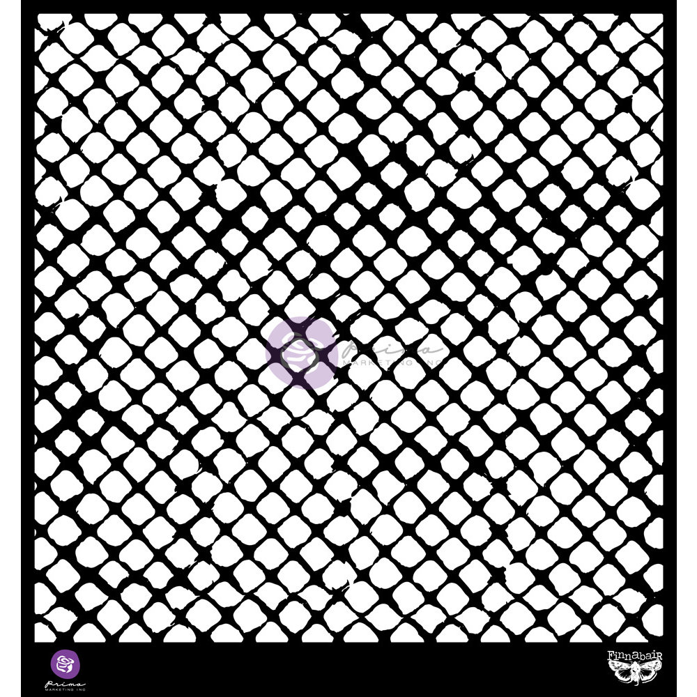 Netting 12x12 Inch Stencil (960537) - Craftlines B.V.