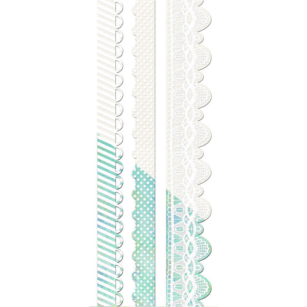 Canvas Borders 2 12 Inch Resist Canvas (4pcs) (961190) - Craftlines B.V.