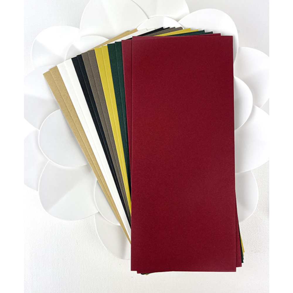 Slim Line Envelopes 4.125 x 9.5 Inch Traditional Christmas (EN-102 ...