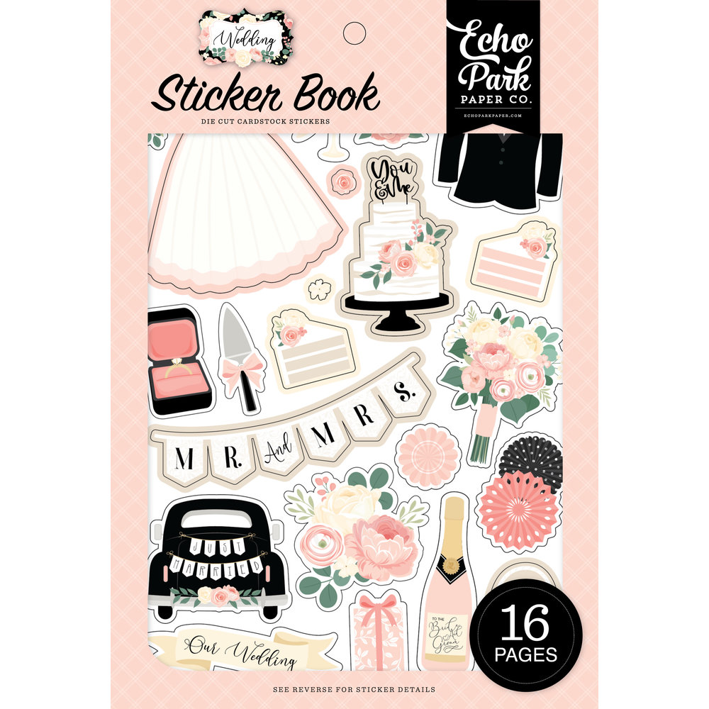 Wedding Sticker Book (WED258029) - Craftlines B.V.
