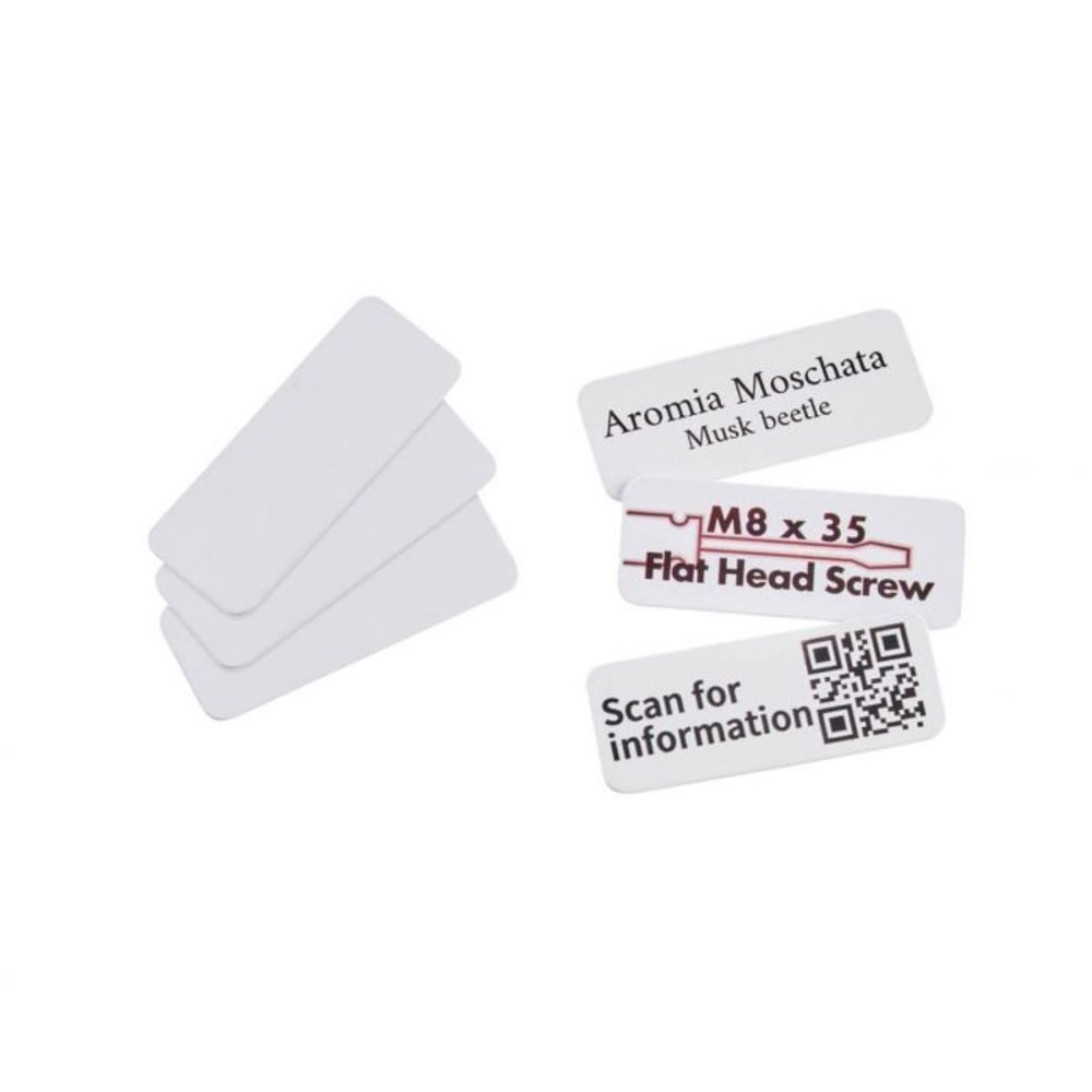 E-MARK PVS Adhesive Signs 45 mm (50pcs) (156478) - Craftlines B.V.