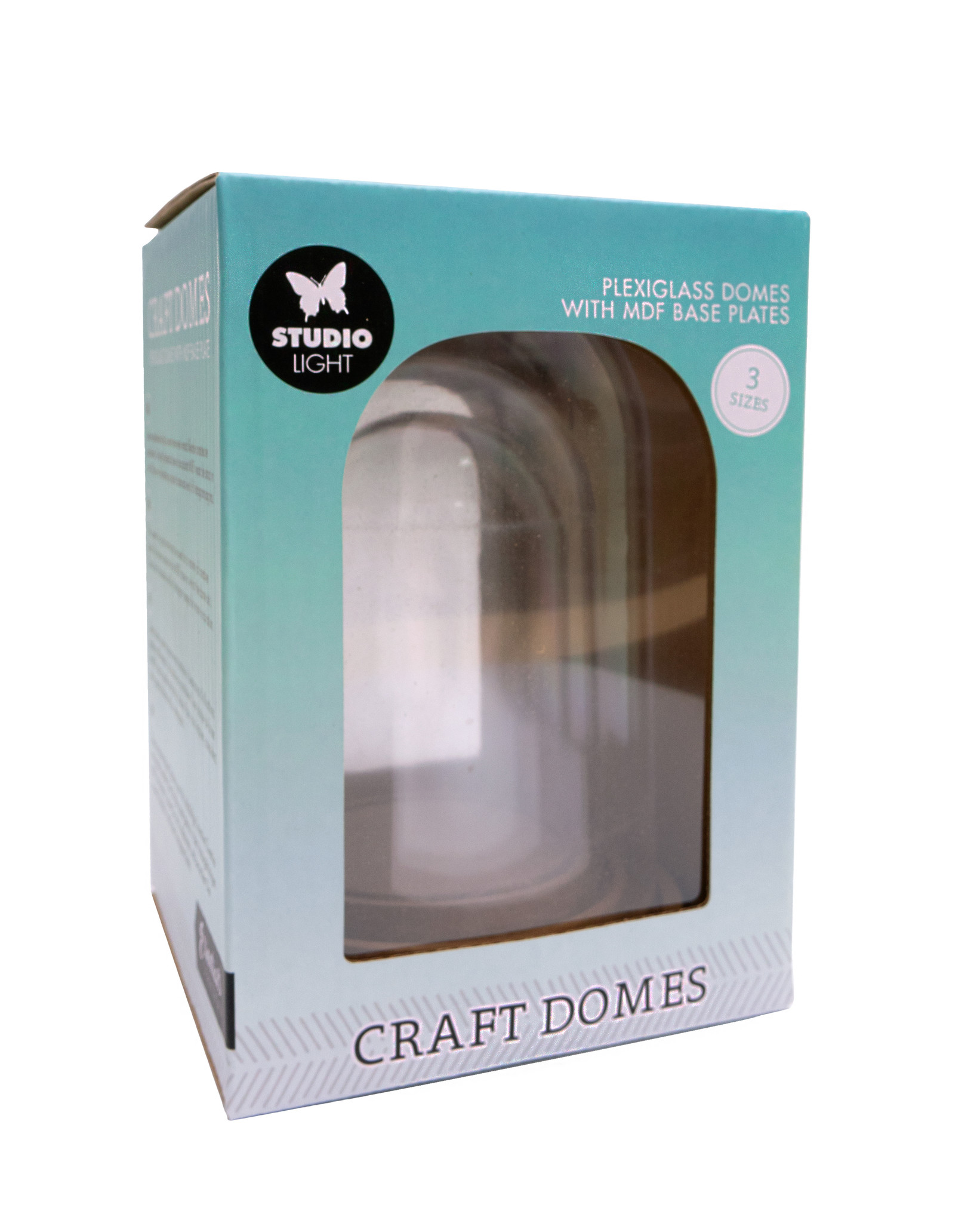 Plexiglas Craft Domes (3pcs) (SL-ES-DOME01) - Craftlines B.V.