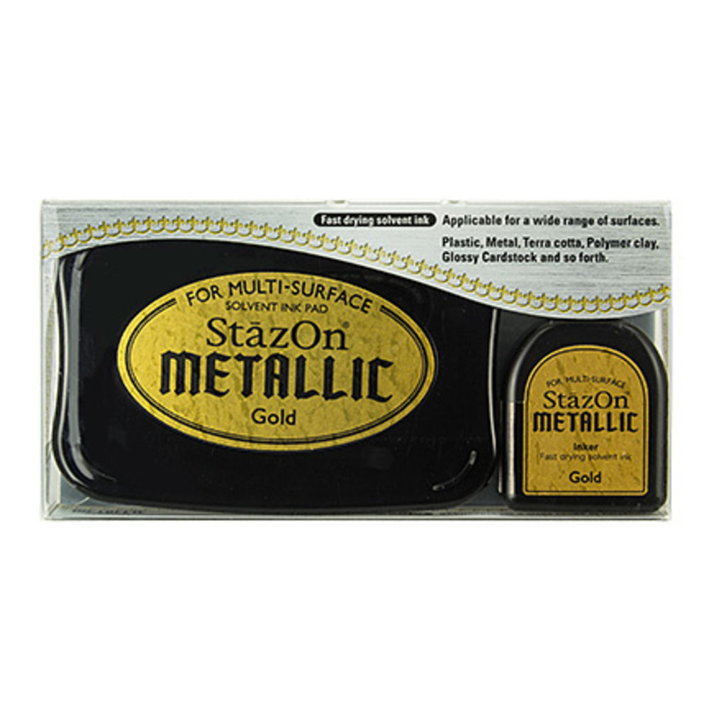 StazOn Metallic Kit Gold (SZ-000-191) - Craftlines B.V.