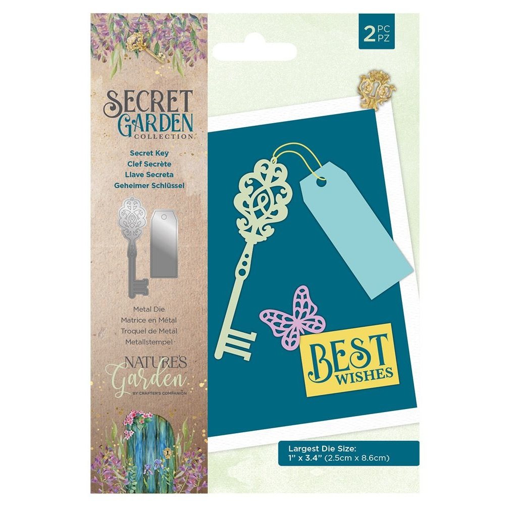 Secret Garden Collection Metal Die Secret Key (NG-SG-MD-SKEY ...